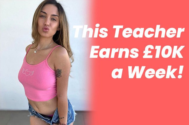 Riley Summers the teacher who lost her job now makes £10K a week | Blog Creatortab - Support ...